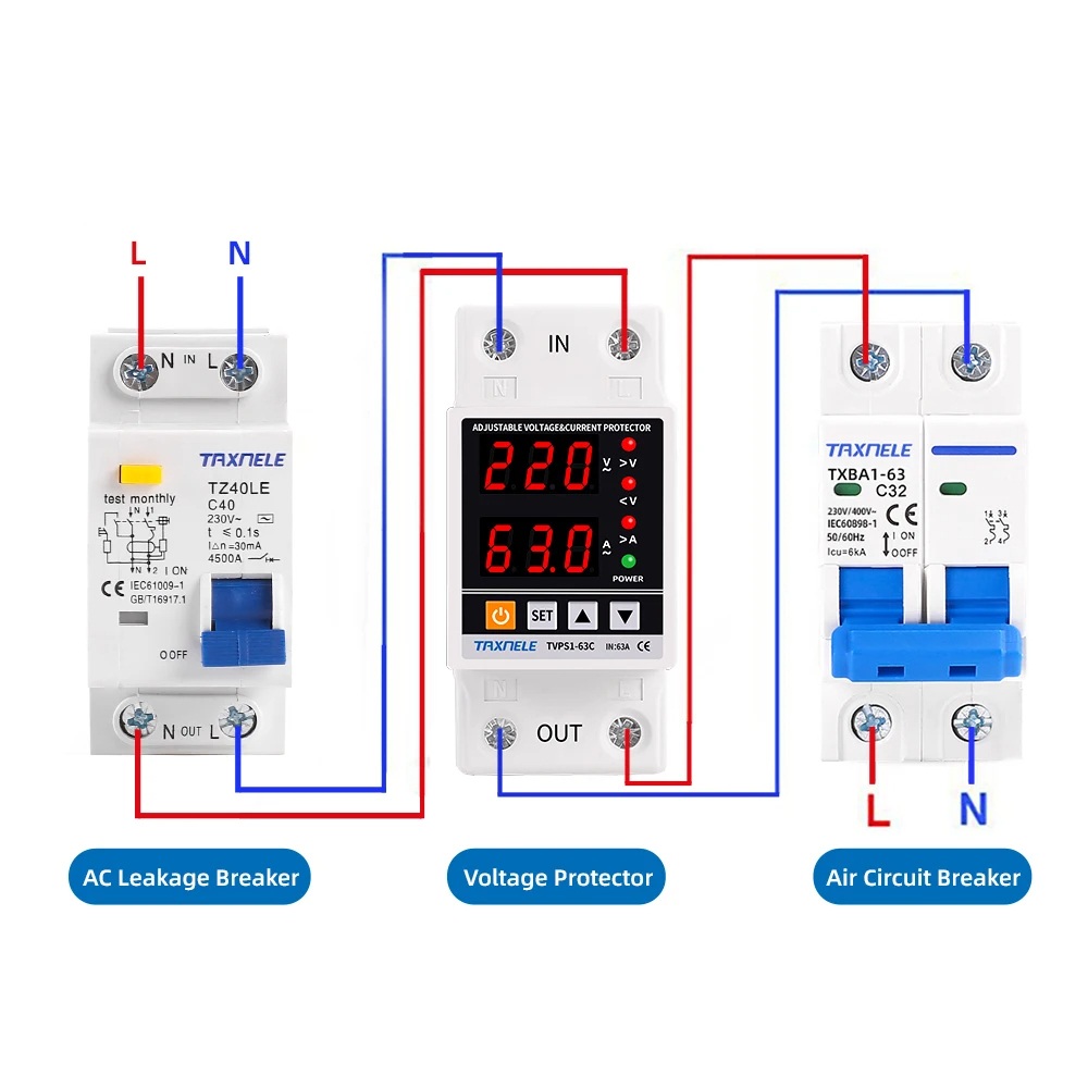 Voltage Protector or Surge Protector Sri Lanka For Home or Office – Din ...